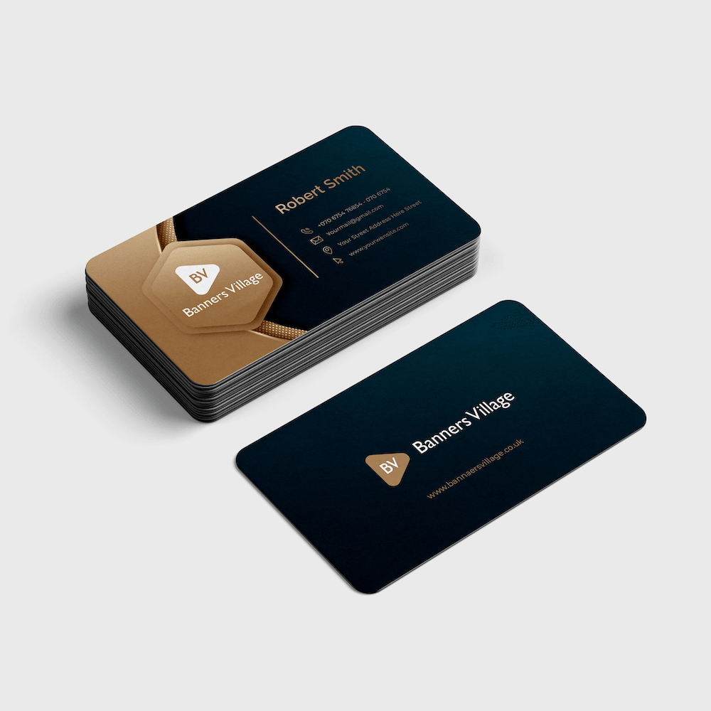 Custom Multilayered Business Cards | Banners Village UK