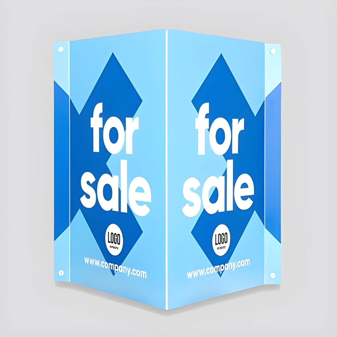 Estate agent sign - V Board – Banners Village