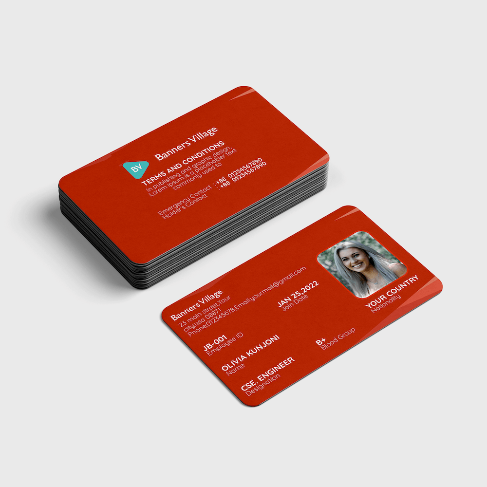 PVC Business Cards - Banners Village UK
