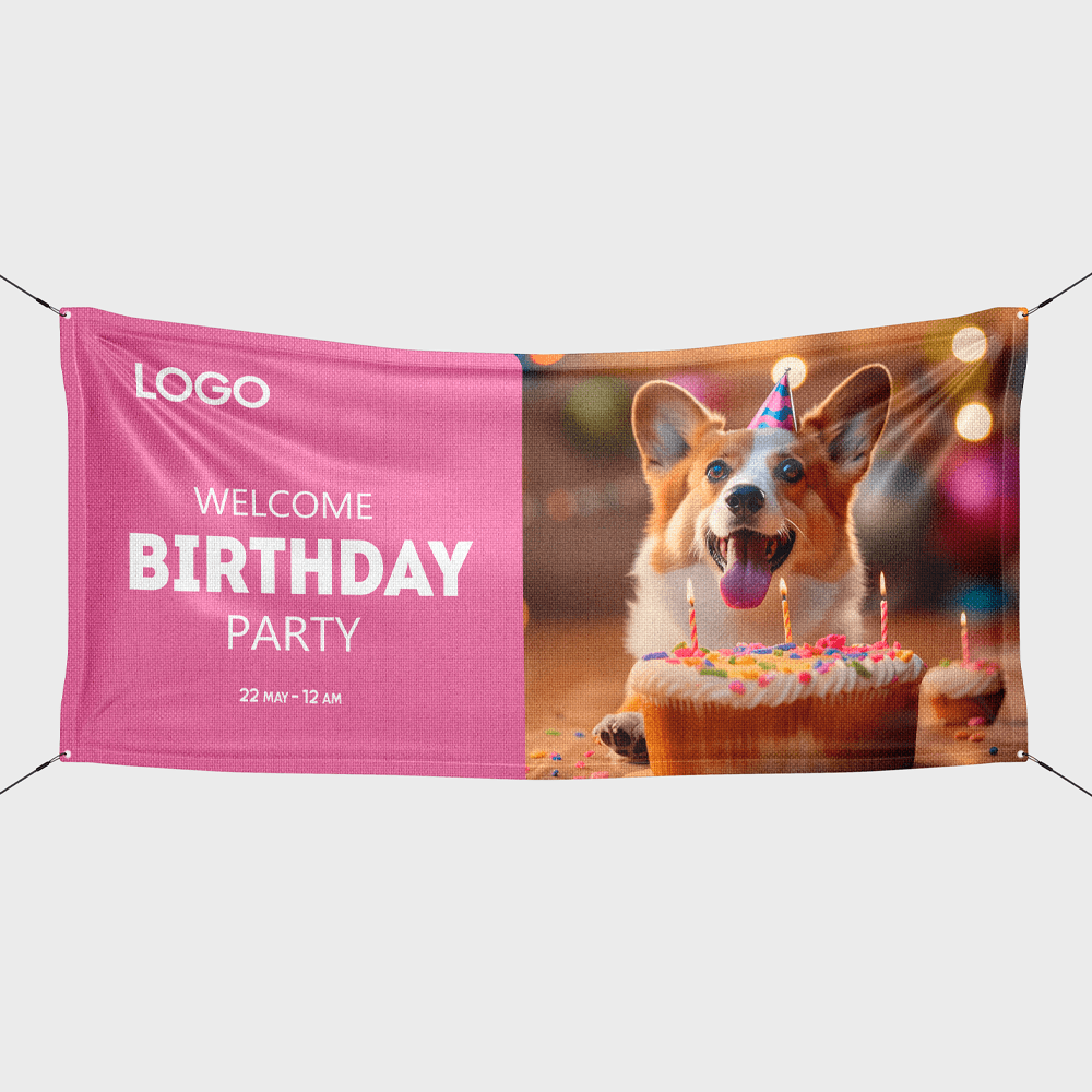 Personalised Dog birthday banners Online Uk | Banners Village