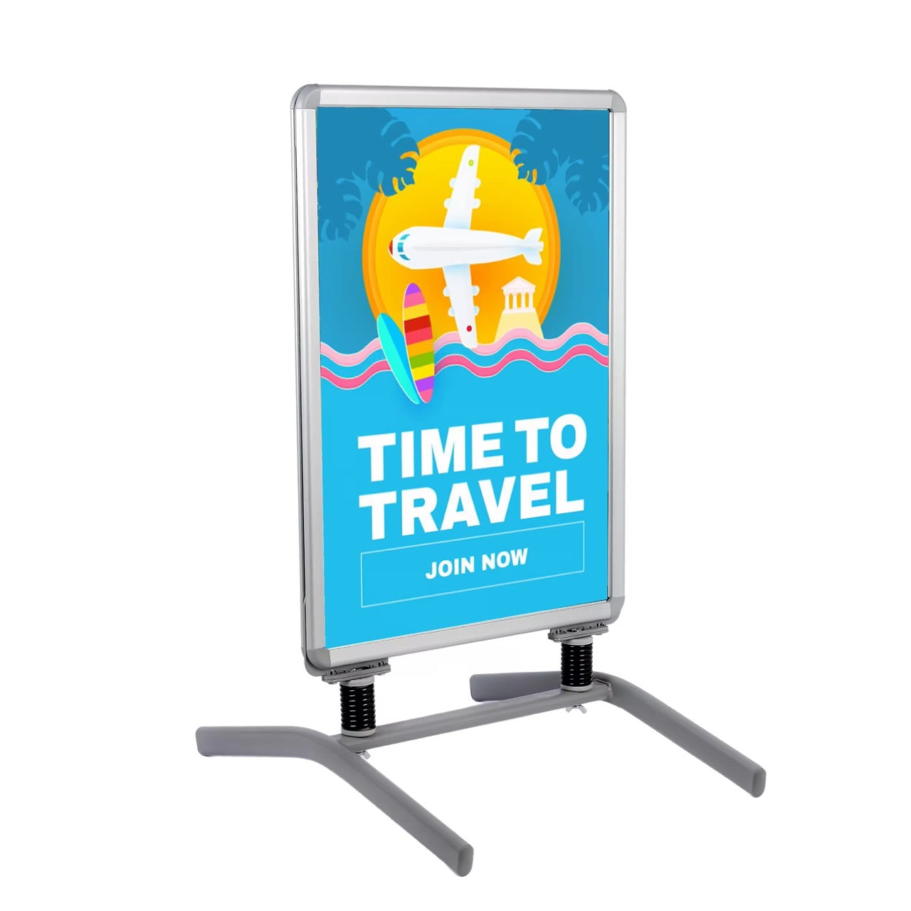 Swing Base Pavement Sign – Banners Village